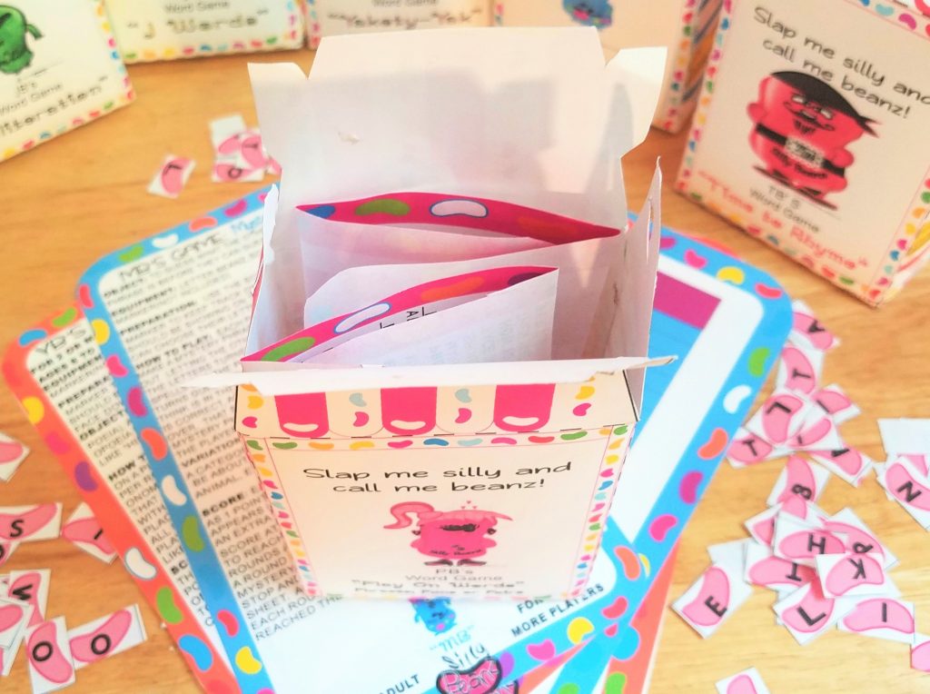 Sillybeanz Free Printable Word Game-Yakety-yak! - SillyBeanzLand