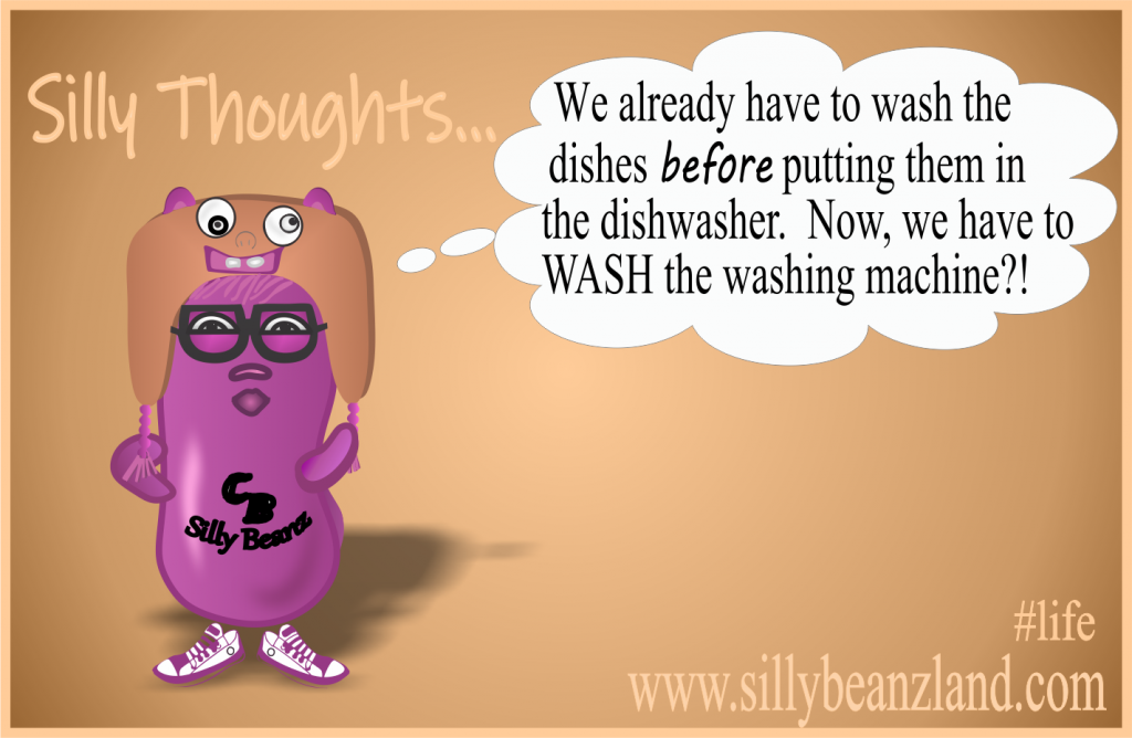 Silly Thoughts: Wash The Washing Machine? - SillyBeanzLand